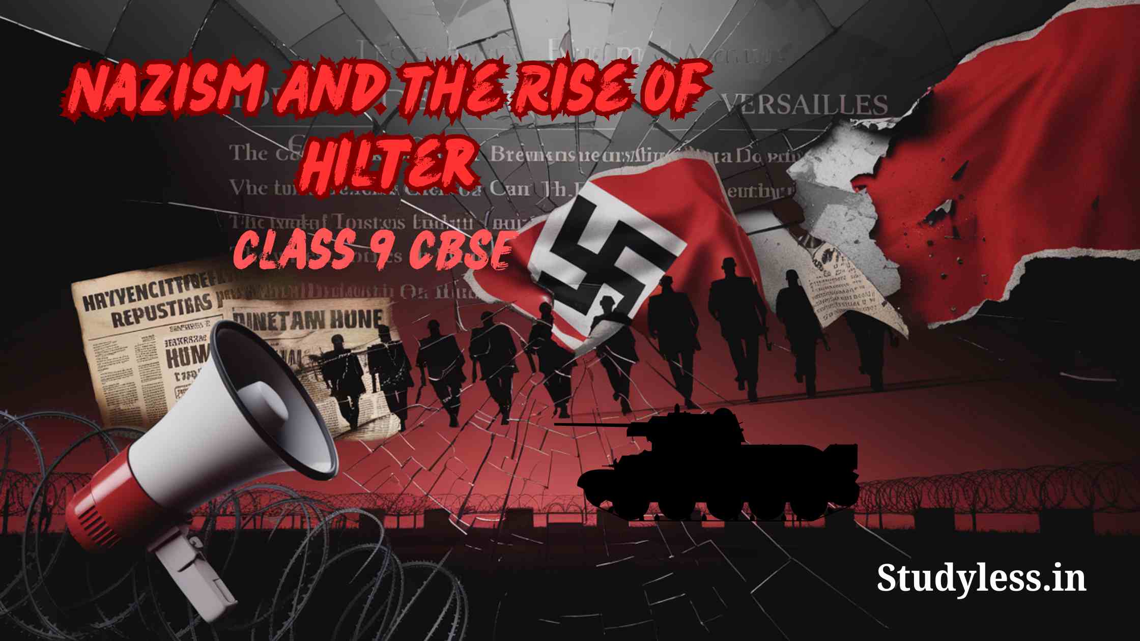 Short Notes Nazism And The Rise Of Hitler Class 9| Clear And Concise