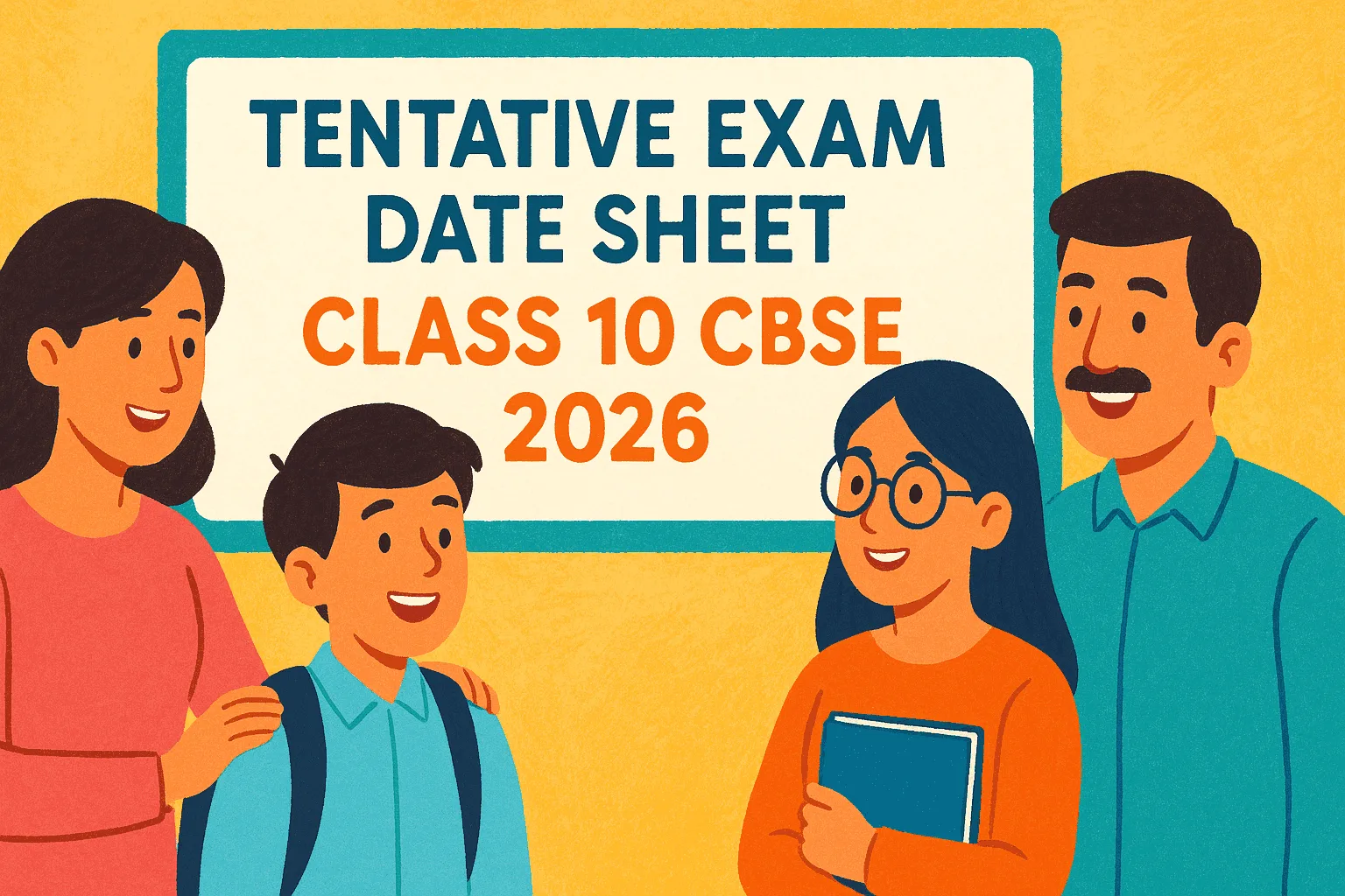 CBSE Class 10 Tentative Date Sheet 2026 Board Exam
