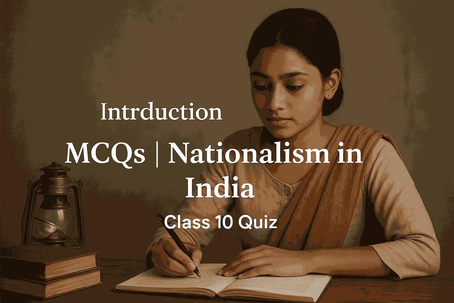 Introduction MCQs Nationalism in India Class 10 Quiz 1, Smash It!