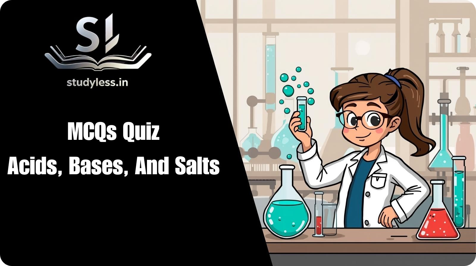 MCQs Quiz Acids Bases And Salts Class 10 [Most Important Questions]