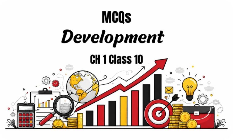 Master Ch 1 Development MCQ Quiz Class 10 Eco Test
